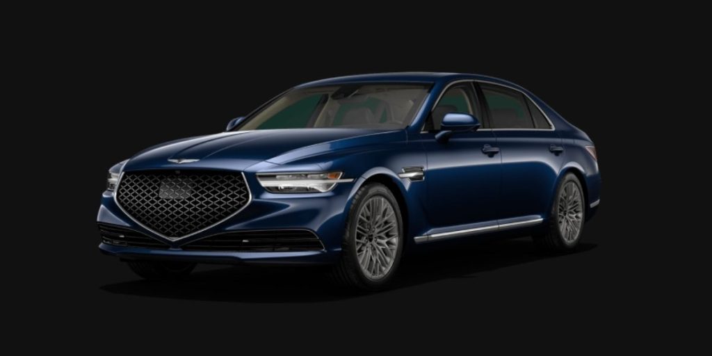 What Are the 2022 Genesis G90 Interior and Exterior Color Options?